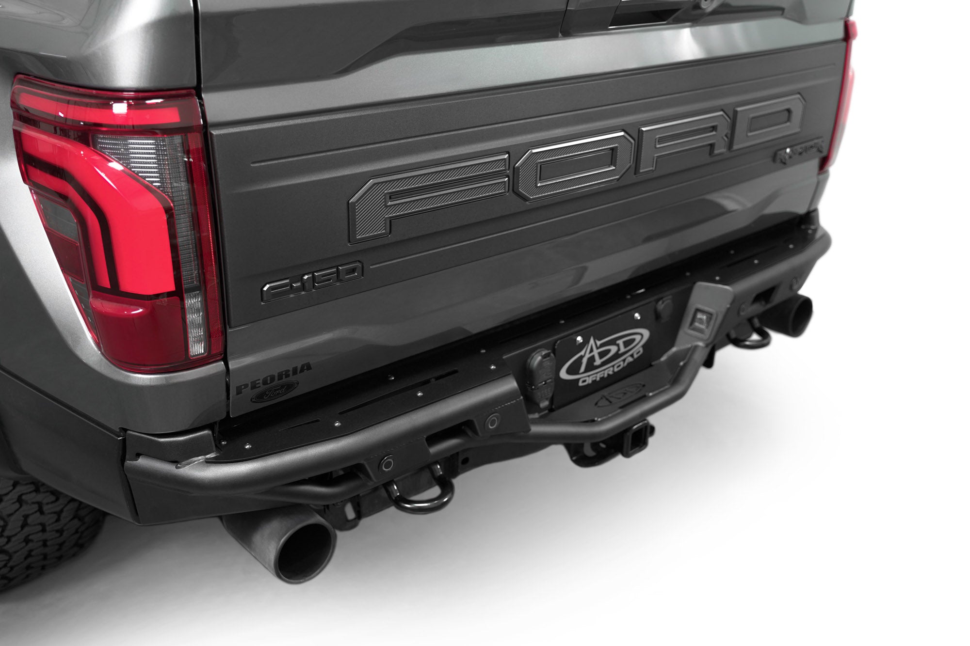 Addictive Desert Designs Race Series Rear Bumper - 2021+ Ford F-150 Ra ...