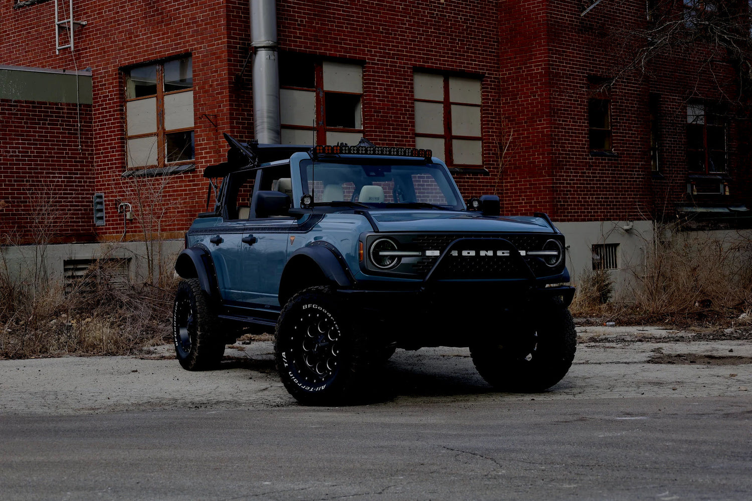 2021-2025 Ford Bronco Front Bumper - Maxlider Modular Winch Bumper ...