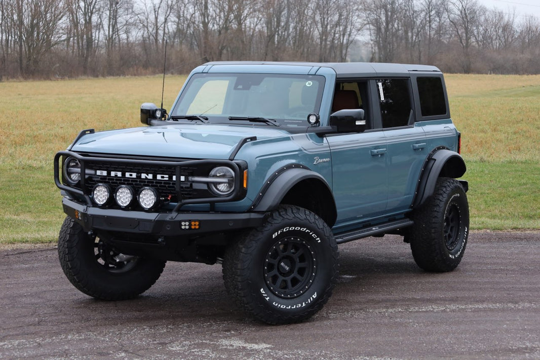 2021-2025 Ford Bronco Front Bumper - Maxlider Modular Winch Bumper ...