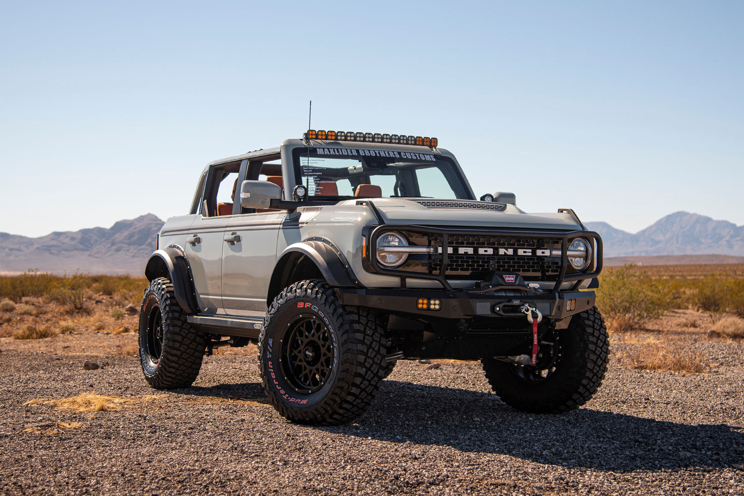 Rockslide Engineering Power Steps - 2021-2025 Ford Bronco Side Steps 4 ...